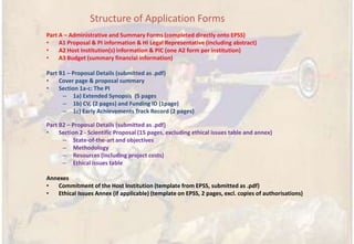 ERC Starting Grants- a guide quick guide | PPT