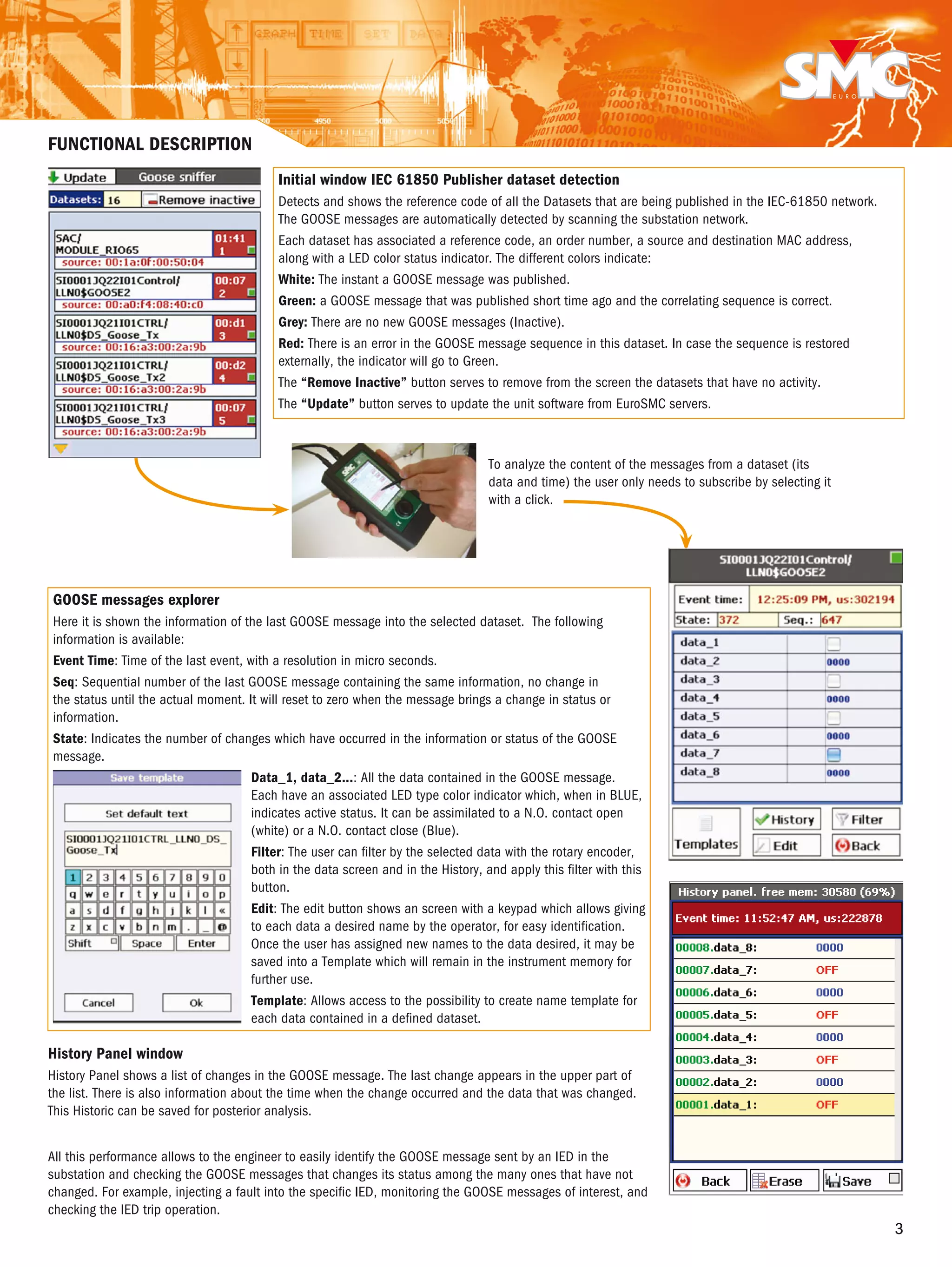 SMC GooseMeter IEC 61850 Goose Sniffer | PDF