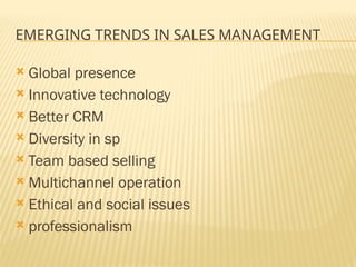 sales management course introduction part | PPTX