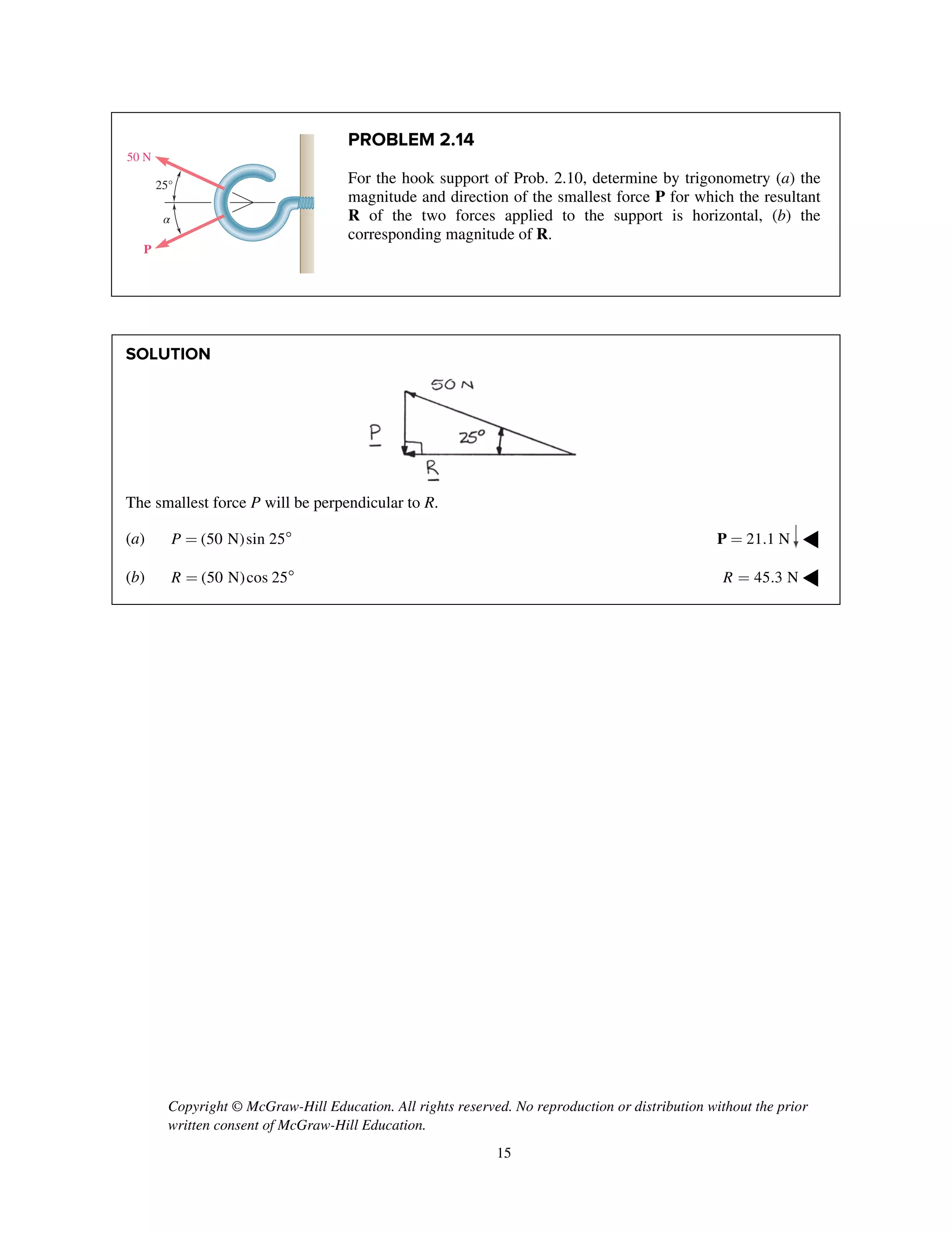 solution manual Vector Mechanics for Engineers:Statics Beer Johnston Mazurek 12th edition | PDF ...