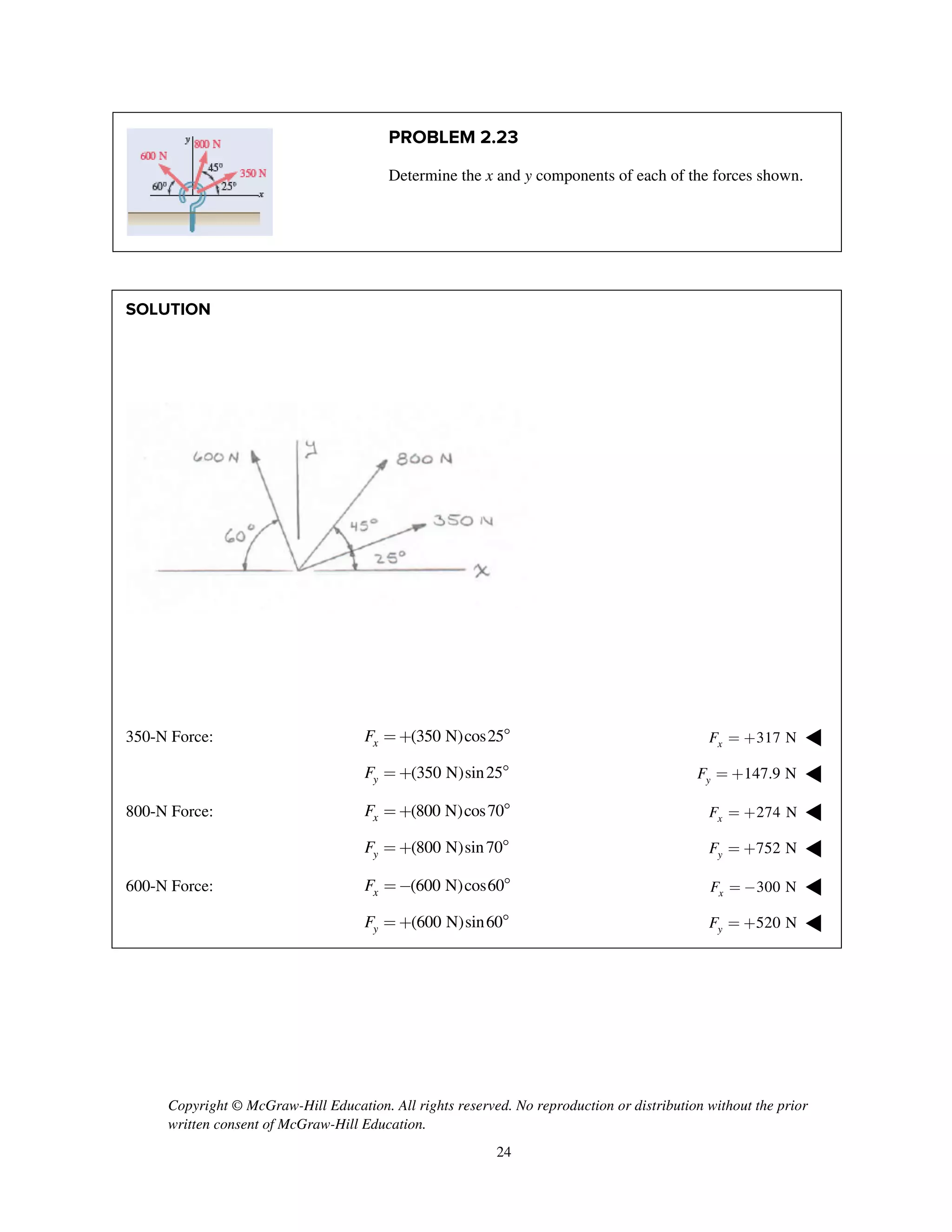 solution manual Vector Mechanics for Engineers:Statics Beer Johnston Mazurek 12th edition | PDF ...