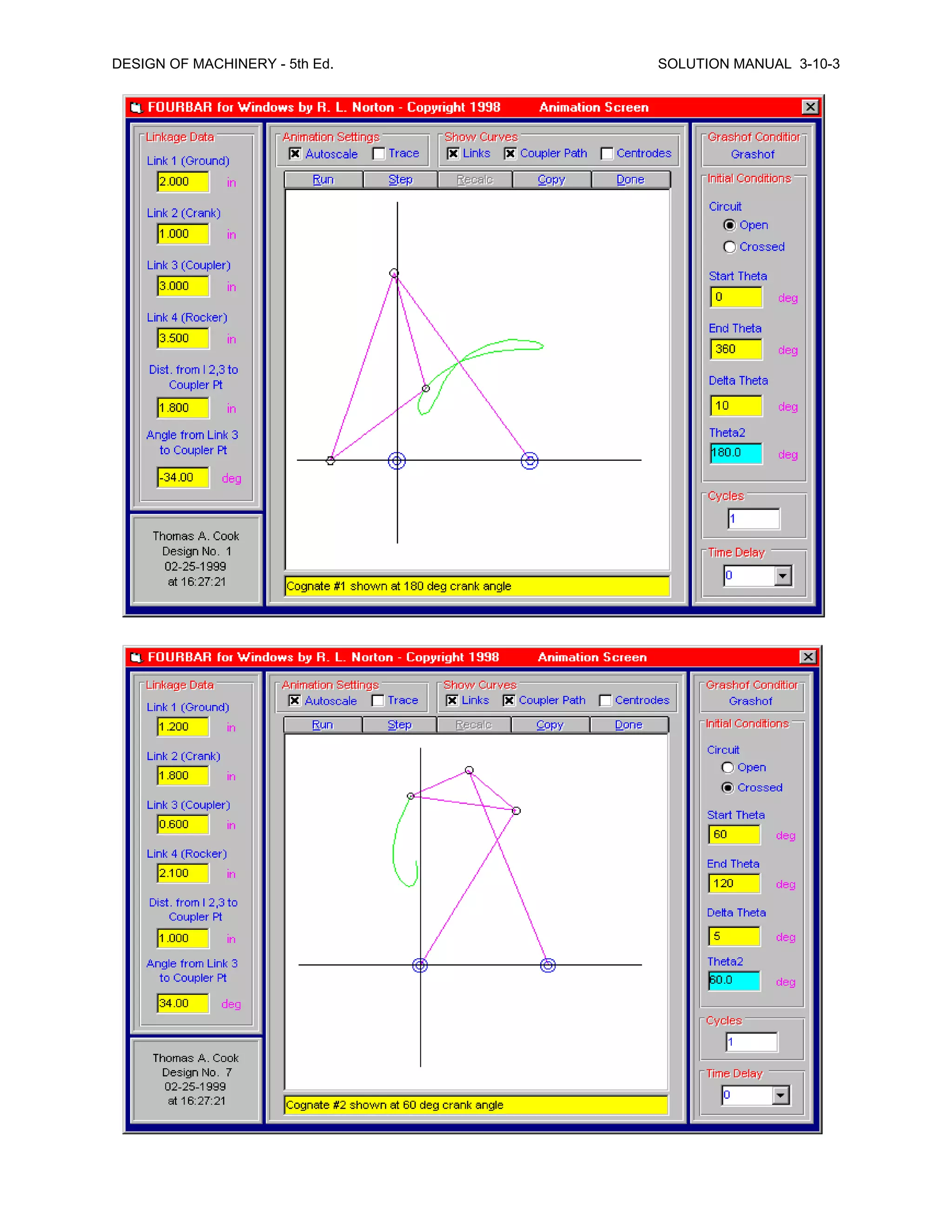solution manual Design of Machinery: An Introduction to the Synthesis ...