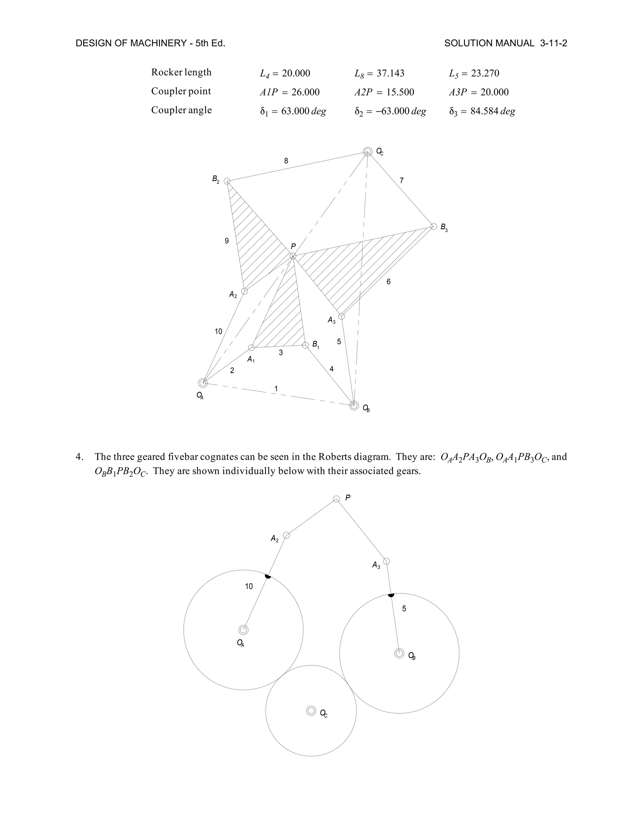 solution manual Design of Machinery: An Introduction to the Synthesis ...