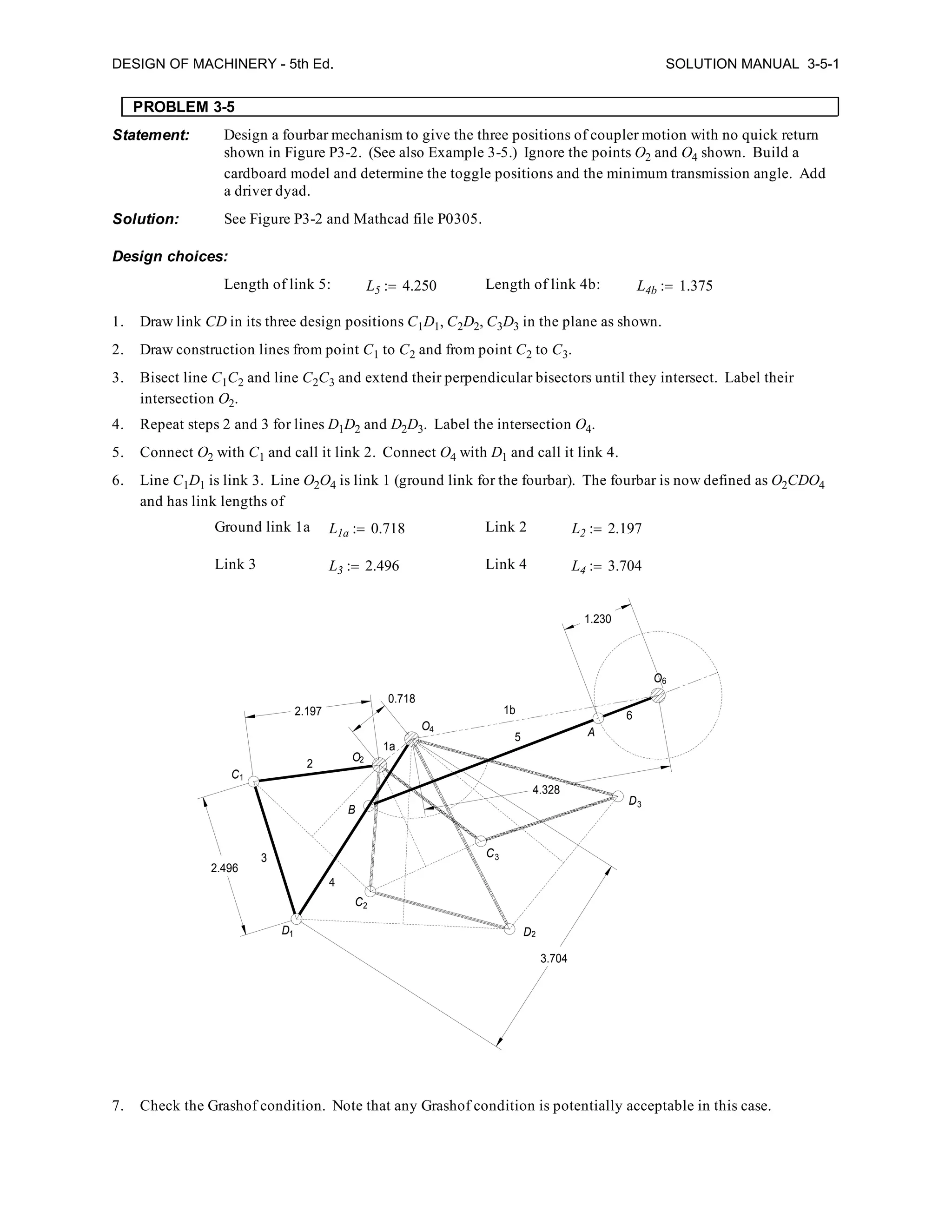 solution manual Design of Machinery: An Introduction to the Synthesis ...