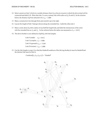 solution manual Design of Machinery: An Introduction to the Synthesis ...