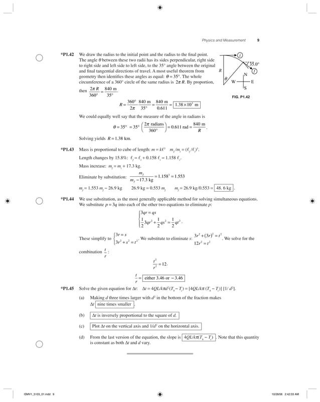 solucionario Serway Cap 1 | PDF