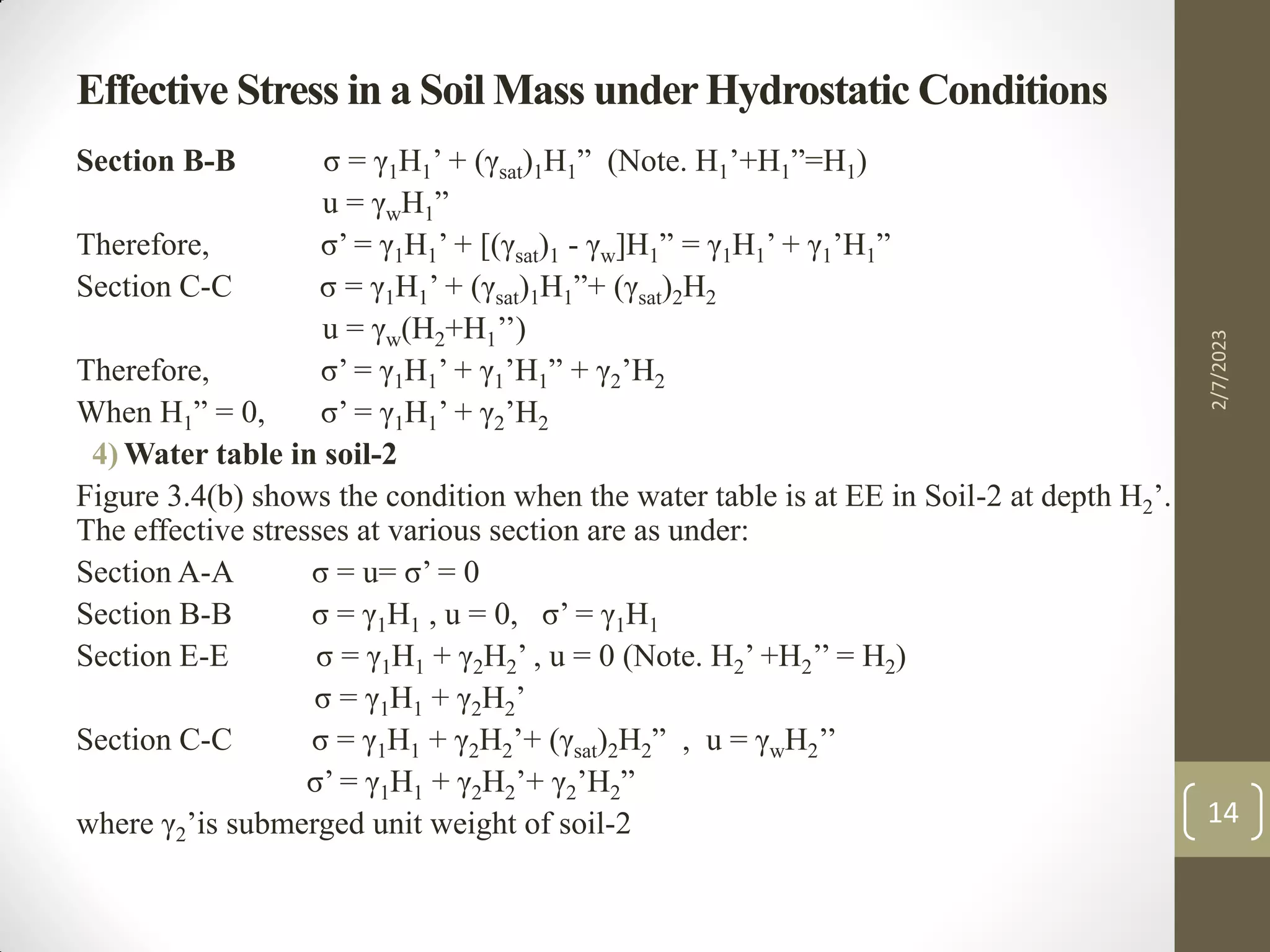 stresses, strains, and elastic deformation of soils | PDF