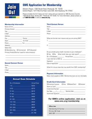 SMC Membership Brochure | PDF