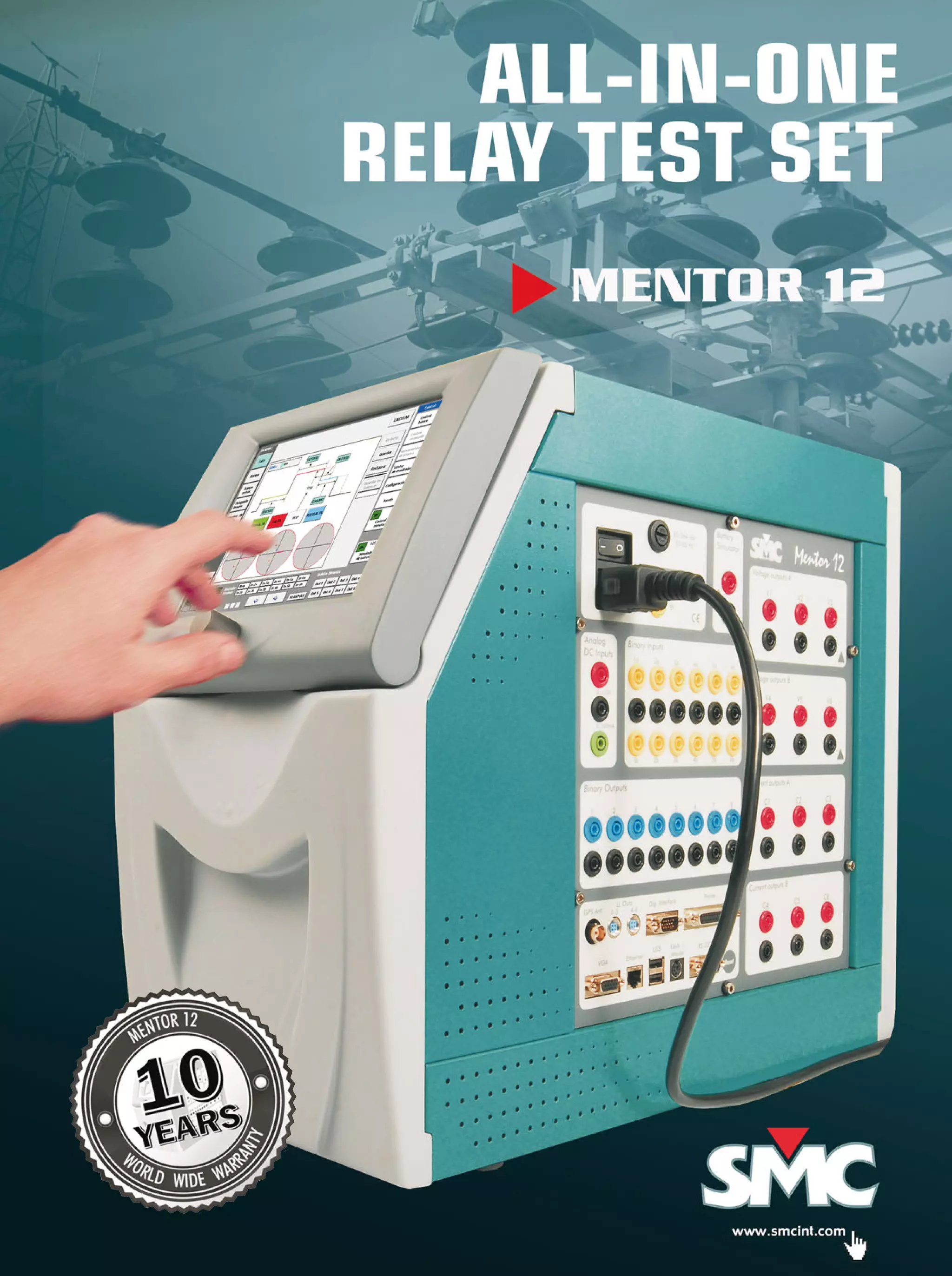 SMC Mentor 12 All-In-One Relay Test Set | PDF