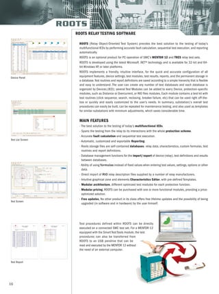 SMC Mentor 12 All-In-One Relay Test Set | PDF