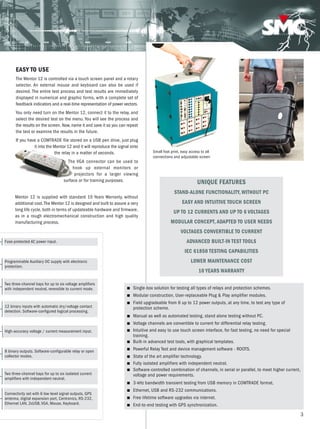 SMC Mentor 12 All-In-One Relay Test Set | PDF
