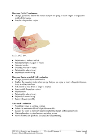 SM CMT 05104 obstetrics and gynaecology I | PDF