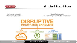 Disruptive innovation at Nintendo - The Wii | PDF