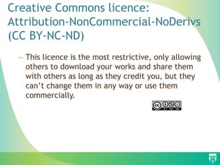 Copyright and Open Licensing | PPT