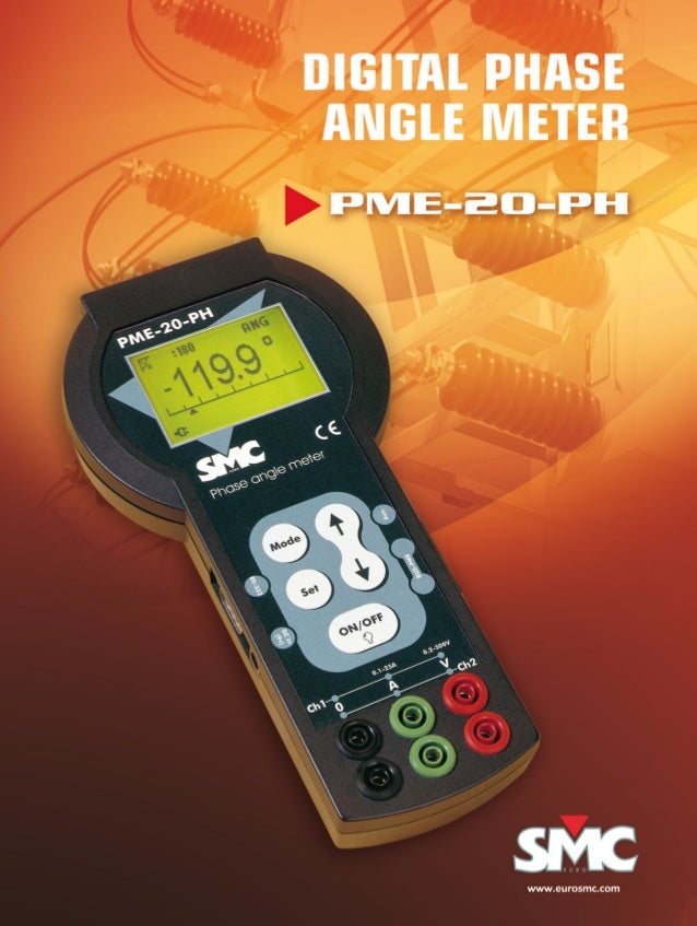SMC PME-20-PH Digital Phase Angle Meter