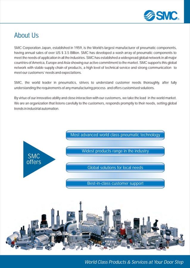SMC Pneumatics (India) Pvt. Ltd., Noida, Pneumatic Automation Products ...