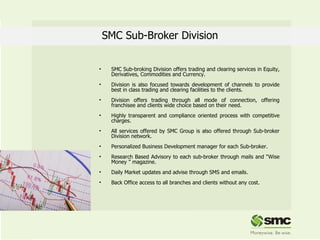 SMC - Moneywise Be Wise | PPT