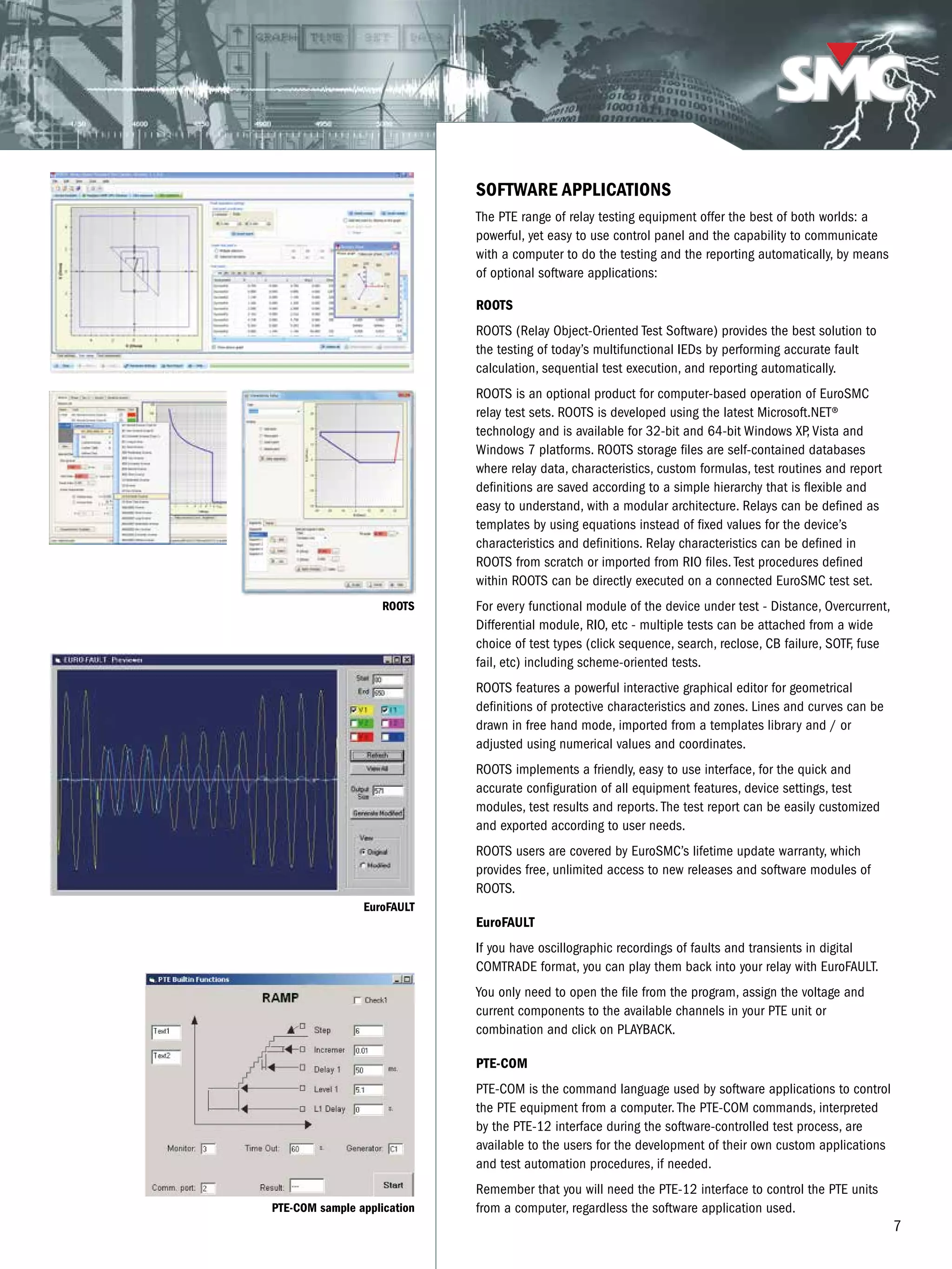 SMC PTE-Range Manual and PC Controlled Relay Test Equipment | PDF