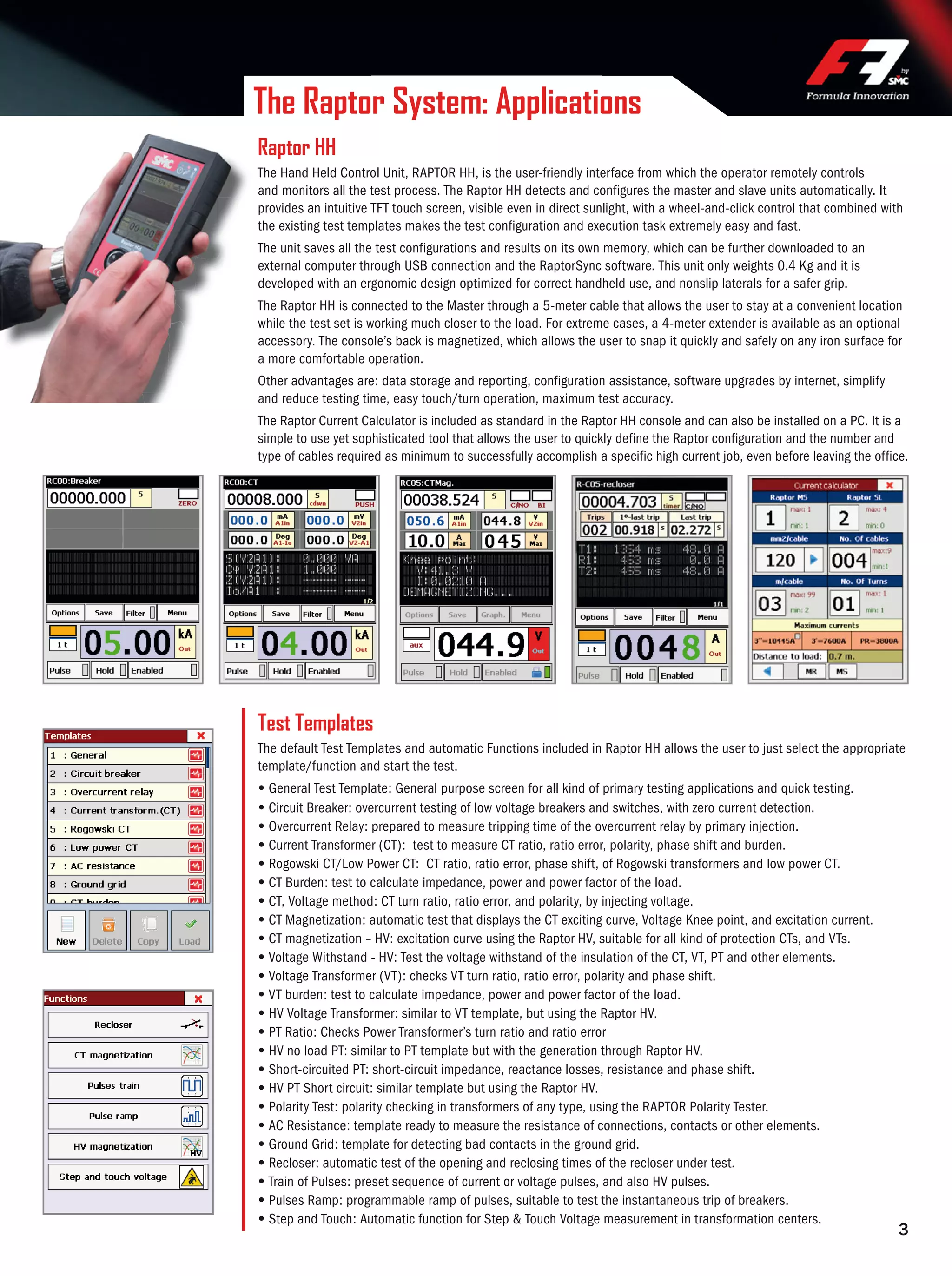 SMC Raptor Primary Injection Test System | PDF