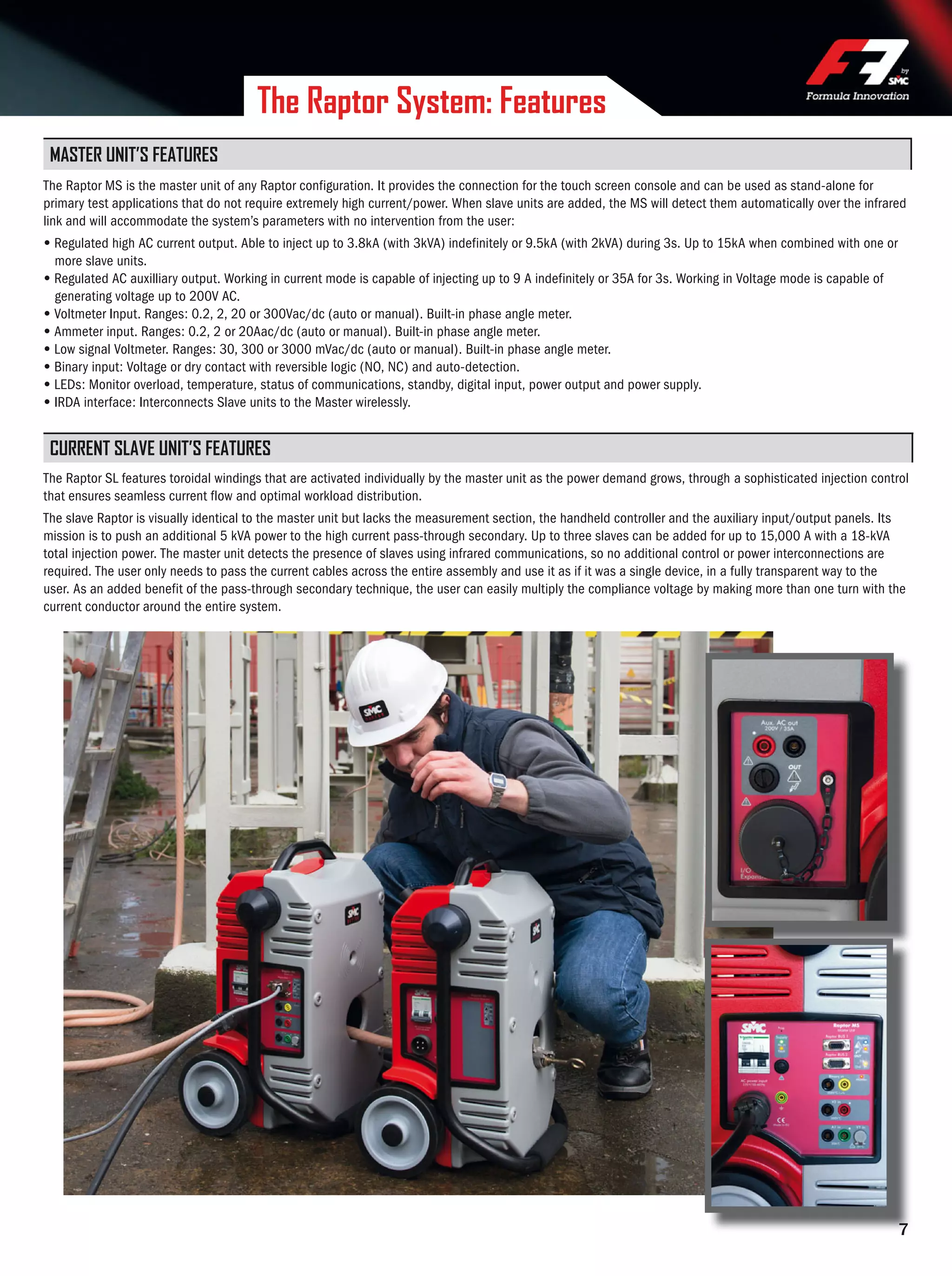 SMC Raptor Primary Injection Test System | PDF