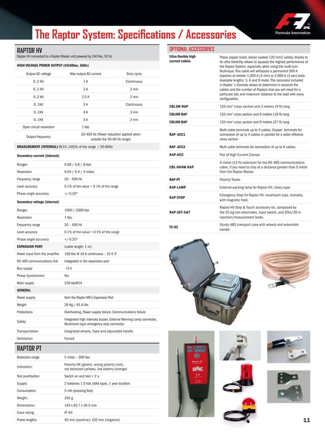 SMC Raptor Primary Injection Test System | PDF