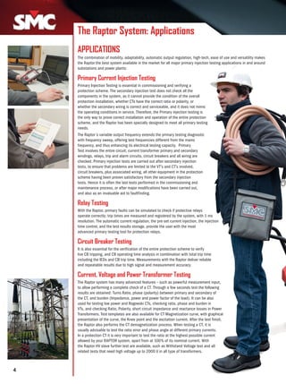 SMC Raptor Primary Injection Test System | PDF