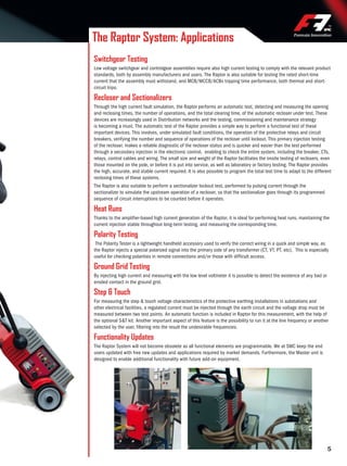 SMC Raptor Primary Injection Test System | PDF