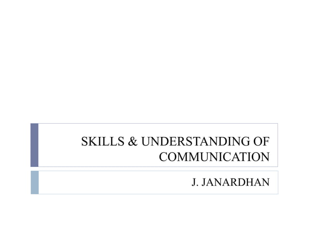 SMCR Model PPT | PPT