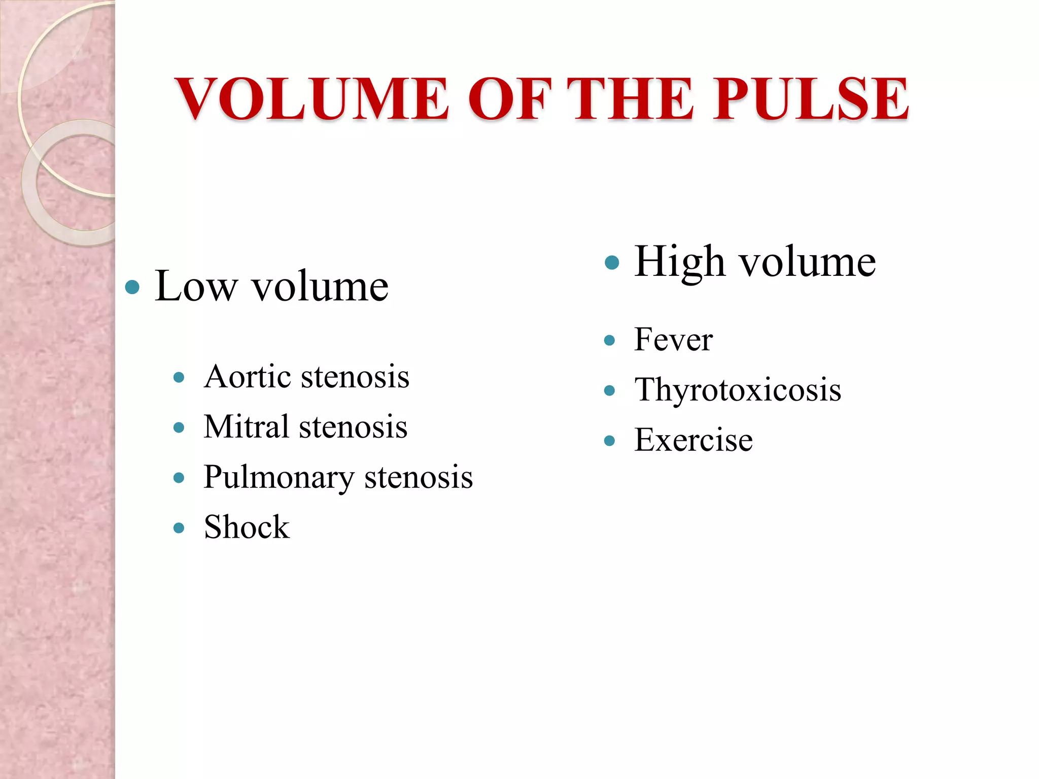 Arterial and venous pulse | PPTX