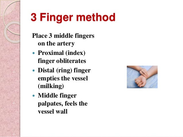 Arterial and venous pulse