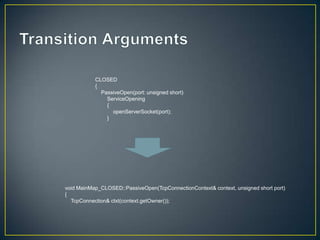 Smc–state machinecompiler | PPT