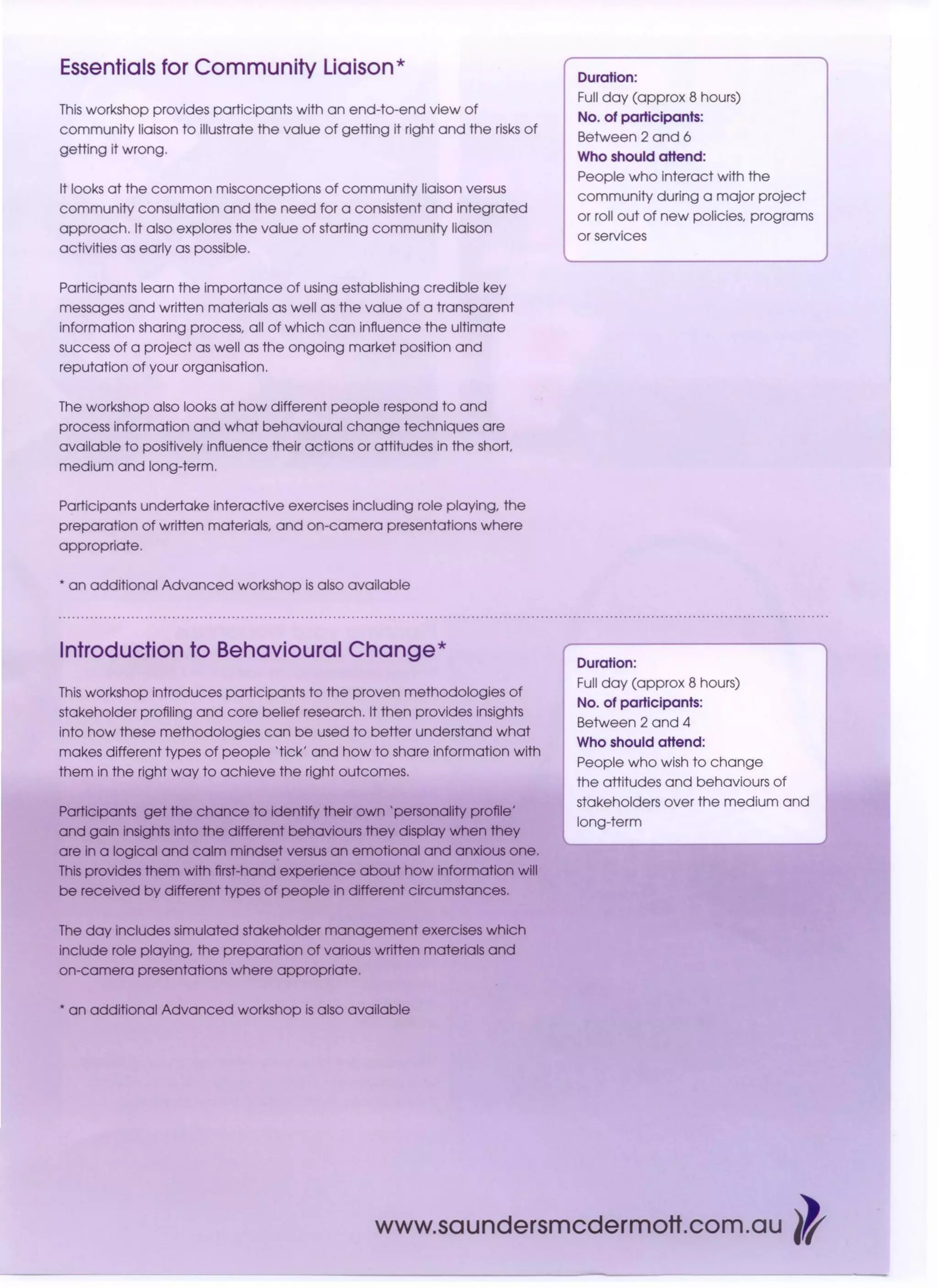 SMC 2009/10 Training Program | PDF