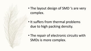 Surface mount Devices(SMD) | PPTX