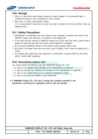 5.7 inch Amoled(1440x2560) Datasheet | PDF