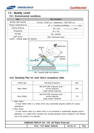5.7 inch Amoled(1440x2560) Datasheet | PDF