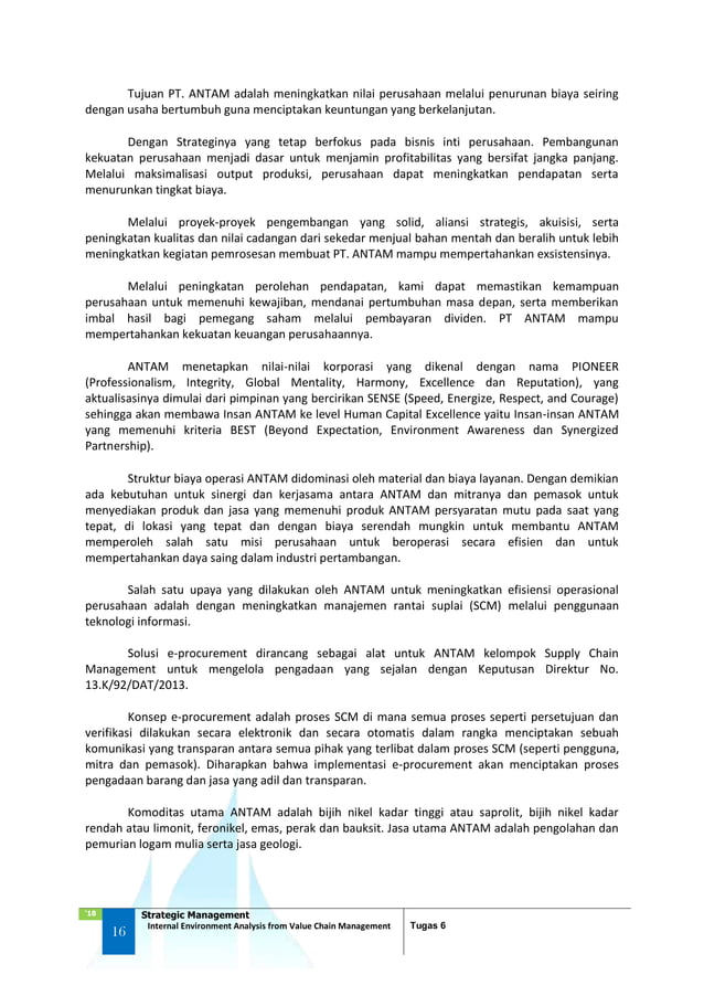 Sm, dessy hayati hakim, prof hapzi ali,internal environment analysis from value chain management ...