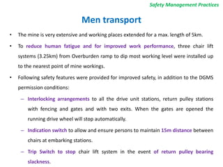 Safety Management of Deep Mechanised Longwall Mine | PPTX