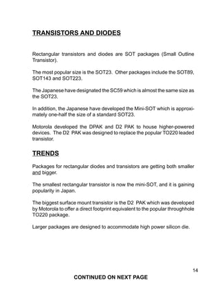 SMD components nomenclature | PDF