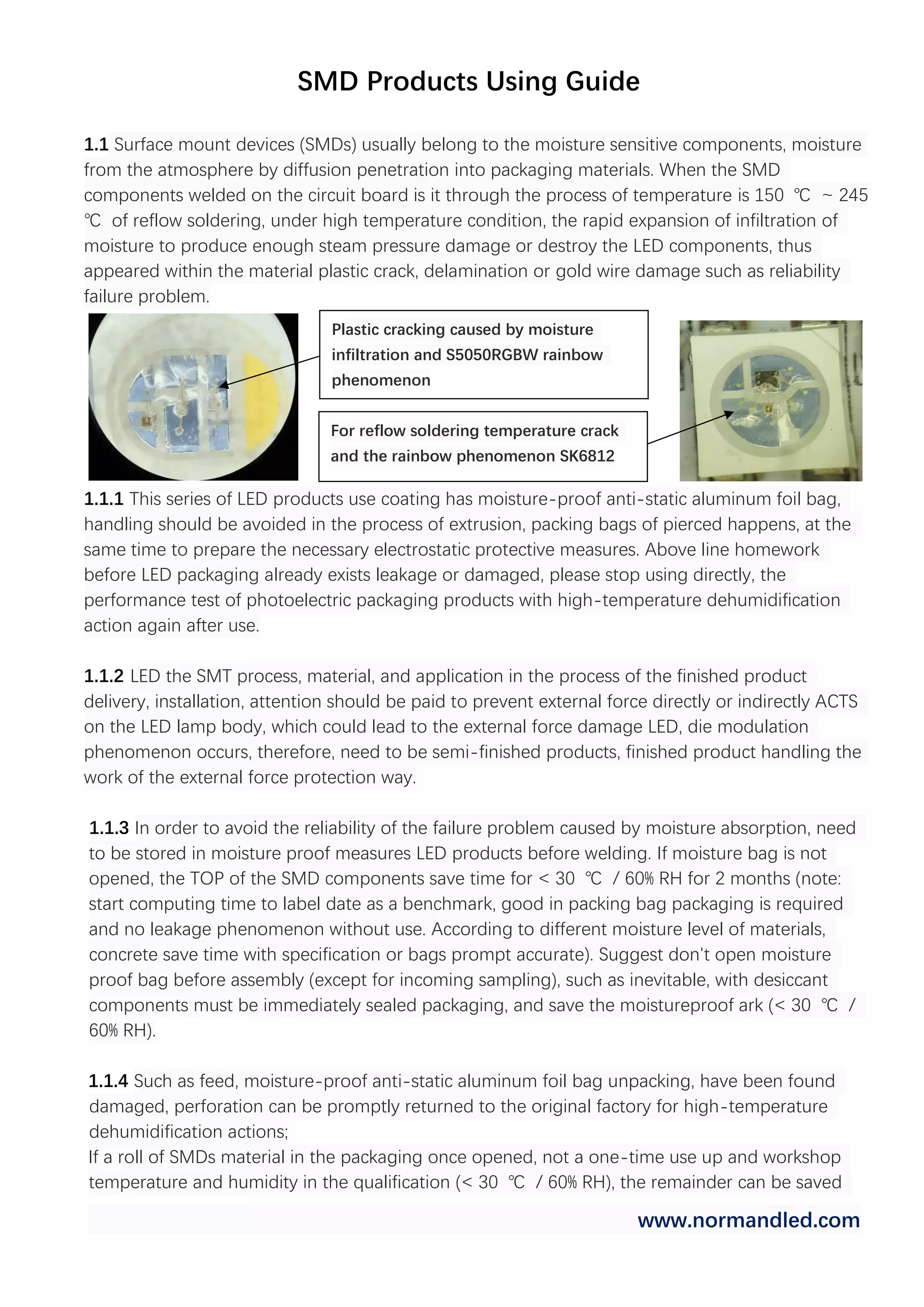 SK6812,GS8208,WS2813 SMD products using guide | PDF