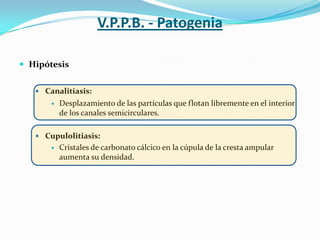 Síndromes vestibulares | PPTX