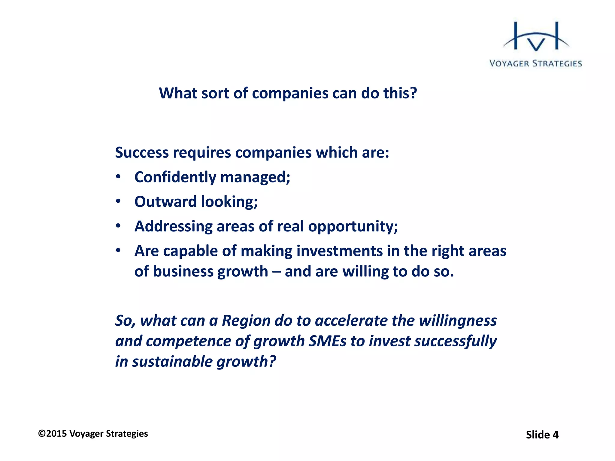 Sme jobs growth strategy development | PPT