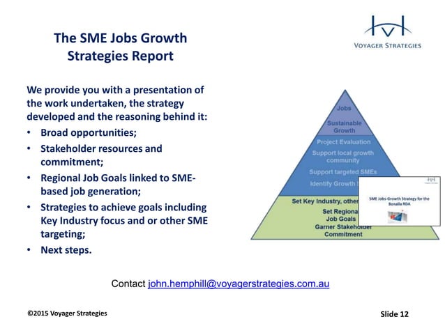 Sme jobs growth strategy development | PPT