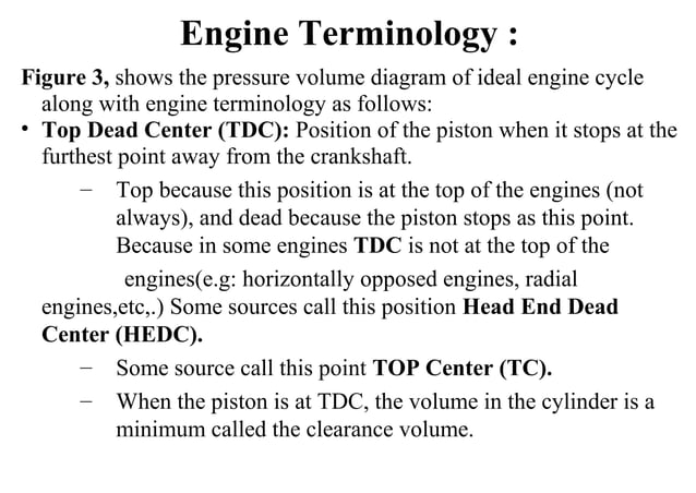 i c engine terminology | PPT