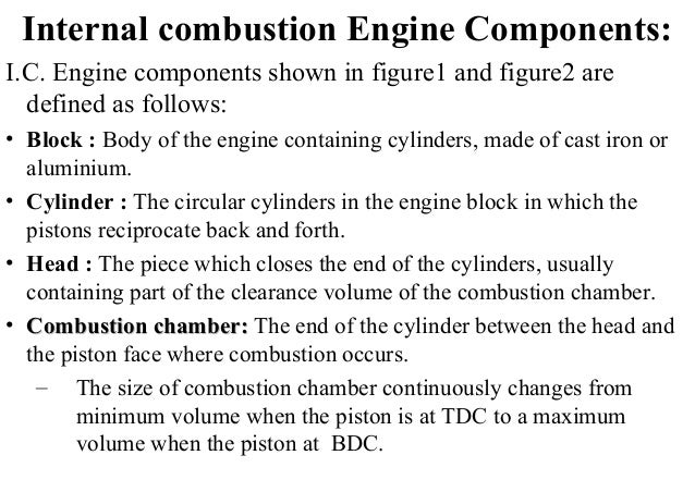 i c engine terminology