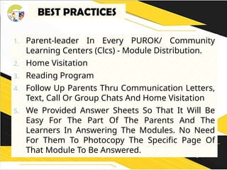 School Monitoring, Evaluation and Adjustment | PPTX