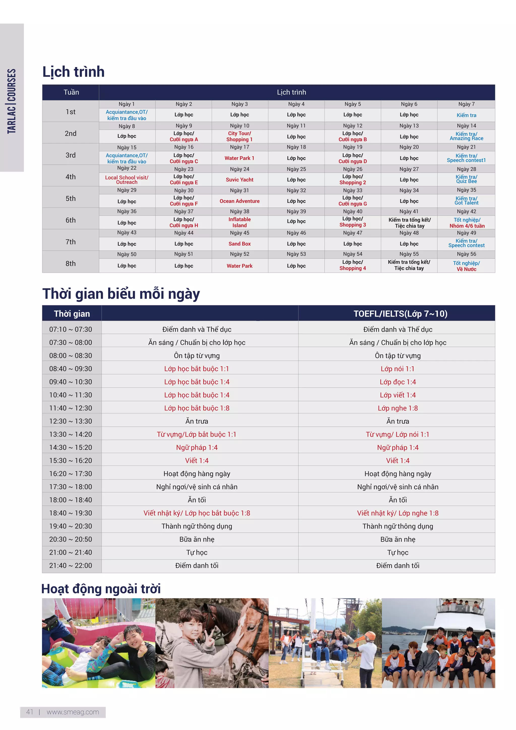 Trường Anh ngữ SMEAG, Philippines - Brochure 2019 | PDF