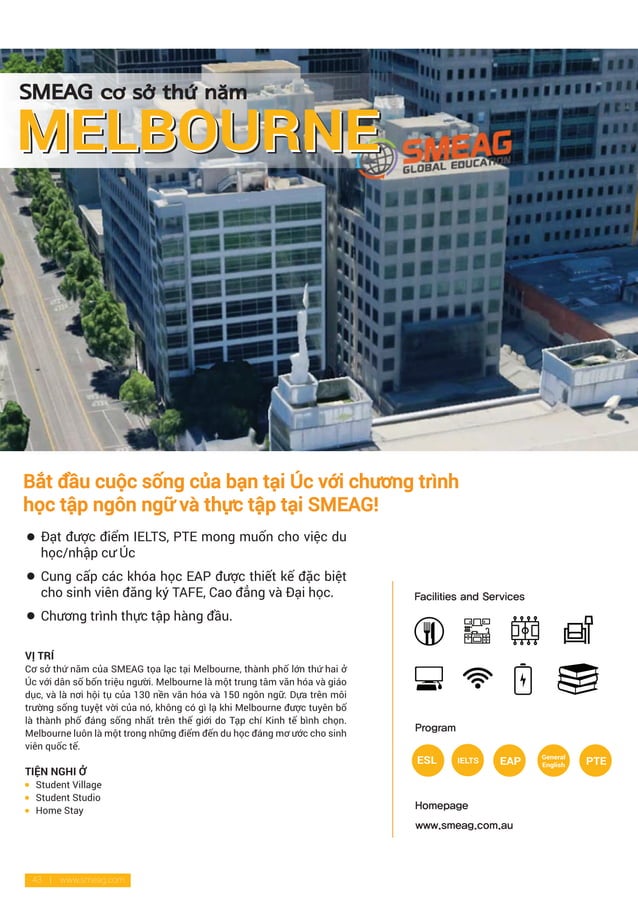 Trường Anh ngữ SMEAG, Philippines - Brochure 2019 | PDF