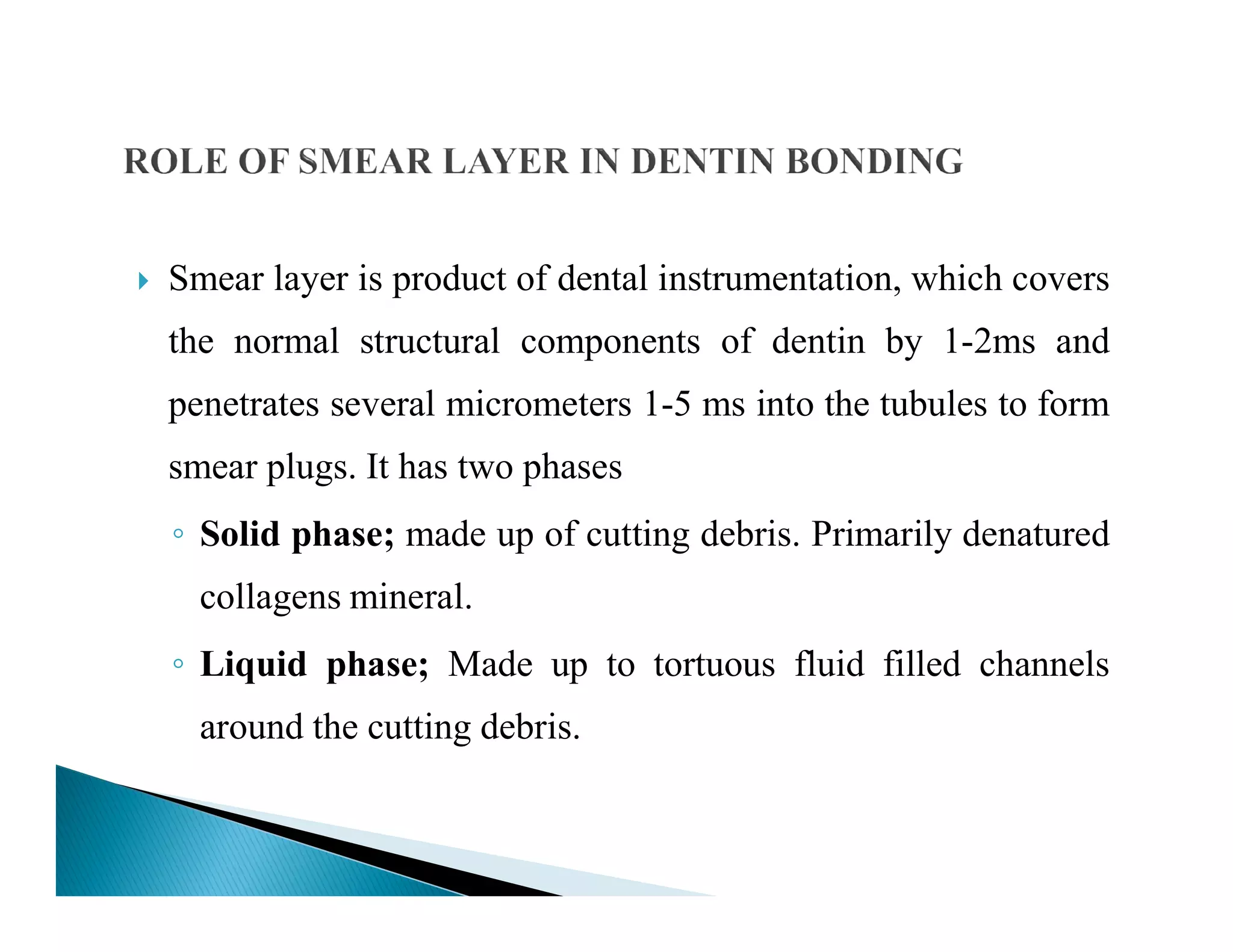 Smear layer | PDF
