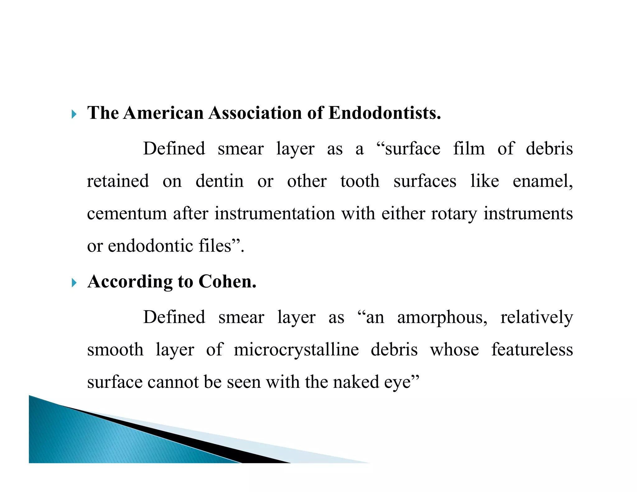 Smear layer | PDF
