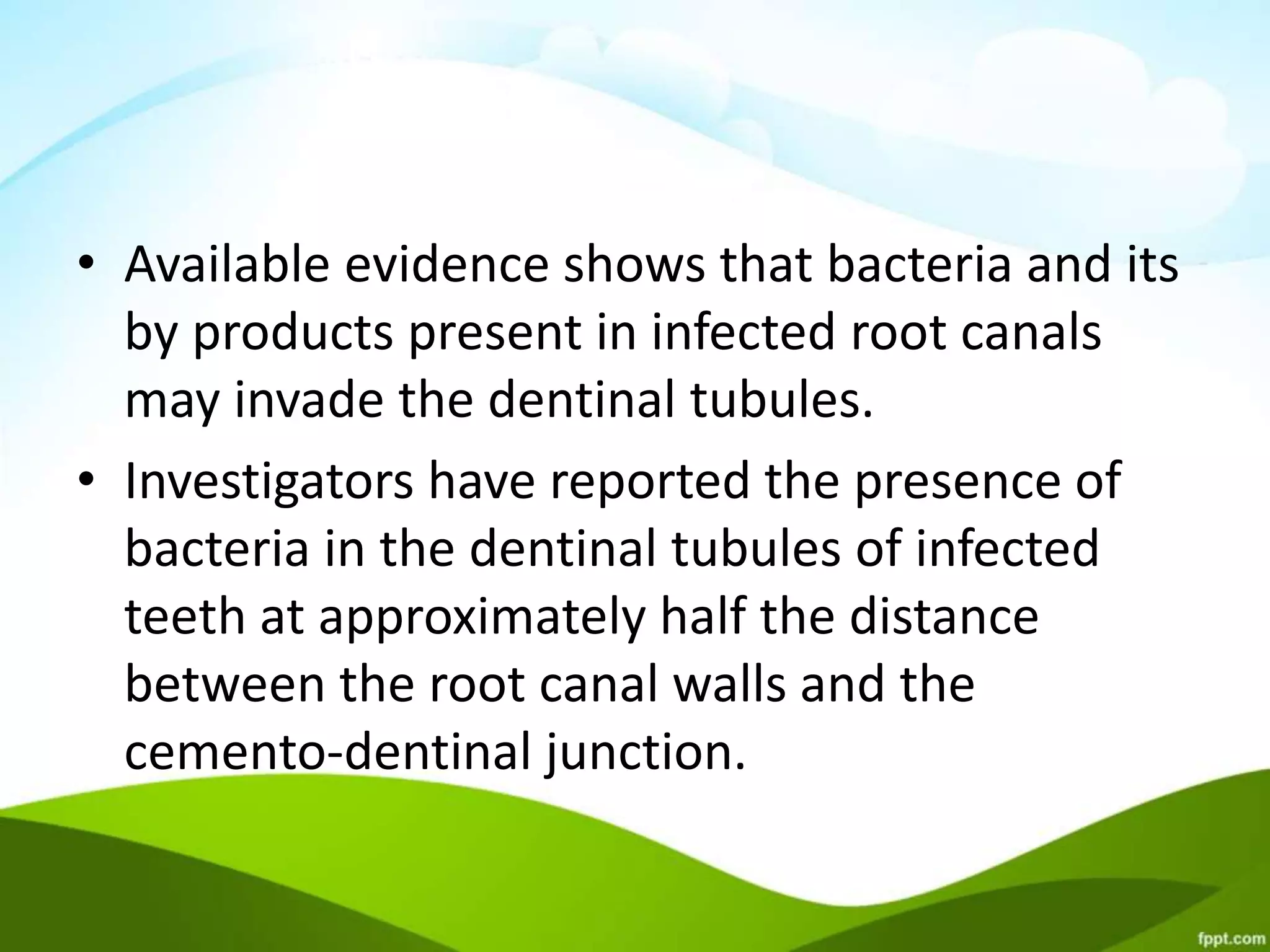 The Smear layer in endodontics | PPTX
